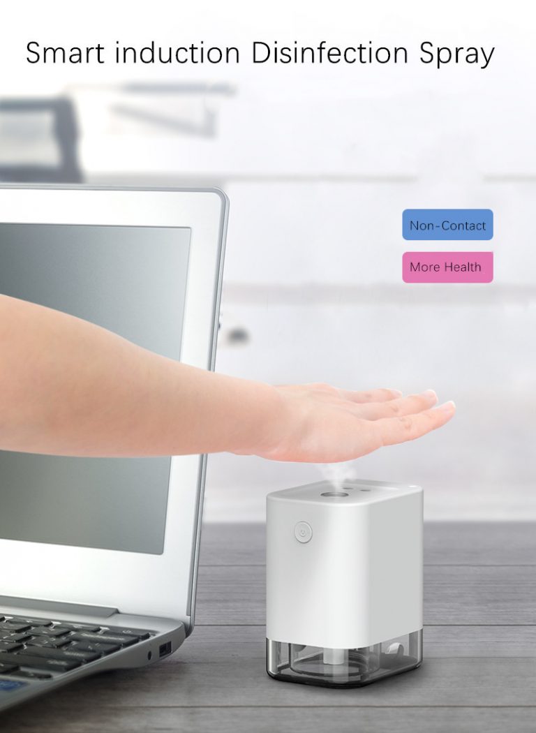 Indoor mini smart automatic infrared sensor alcohol hand disinfect ...